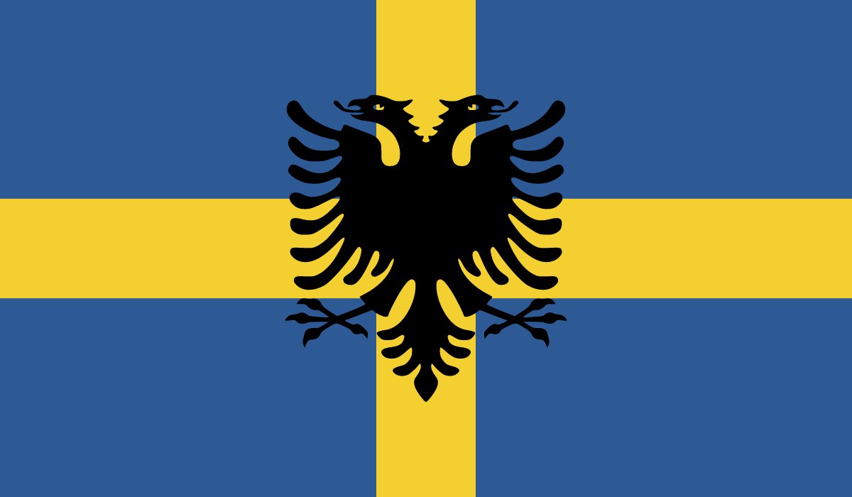 Fake Flag - Albania x Sweden