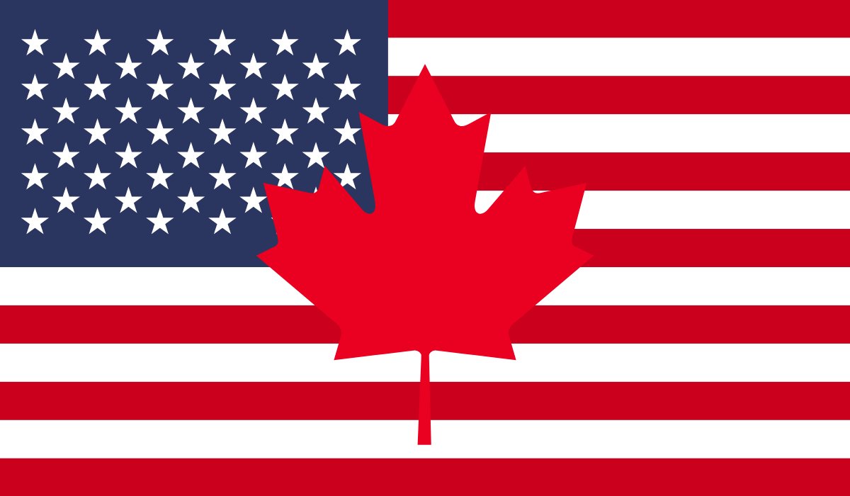 Fake Flag - Canada x United States