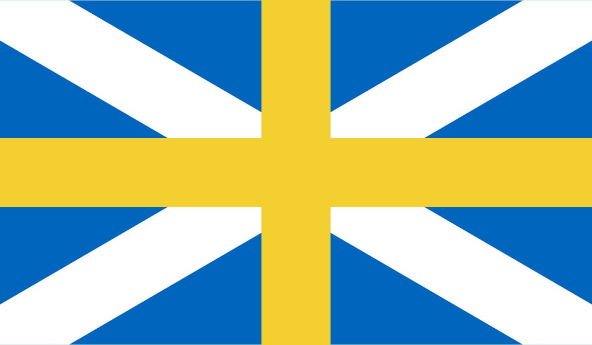 Fake Flag - Sweden x Scotland