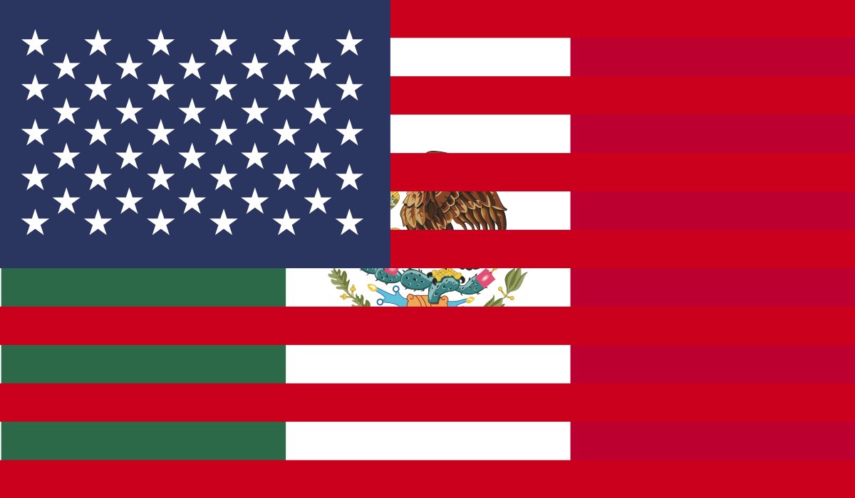 Fake Flag - United States x Mexico