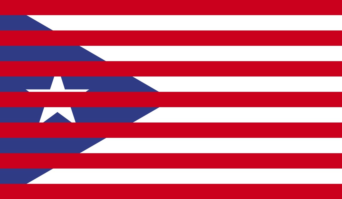 Fake Flag - United States x Puerto Rico