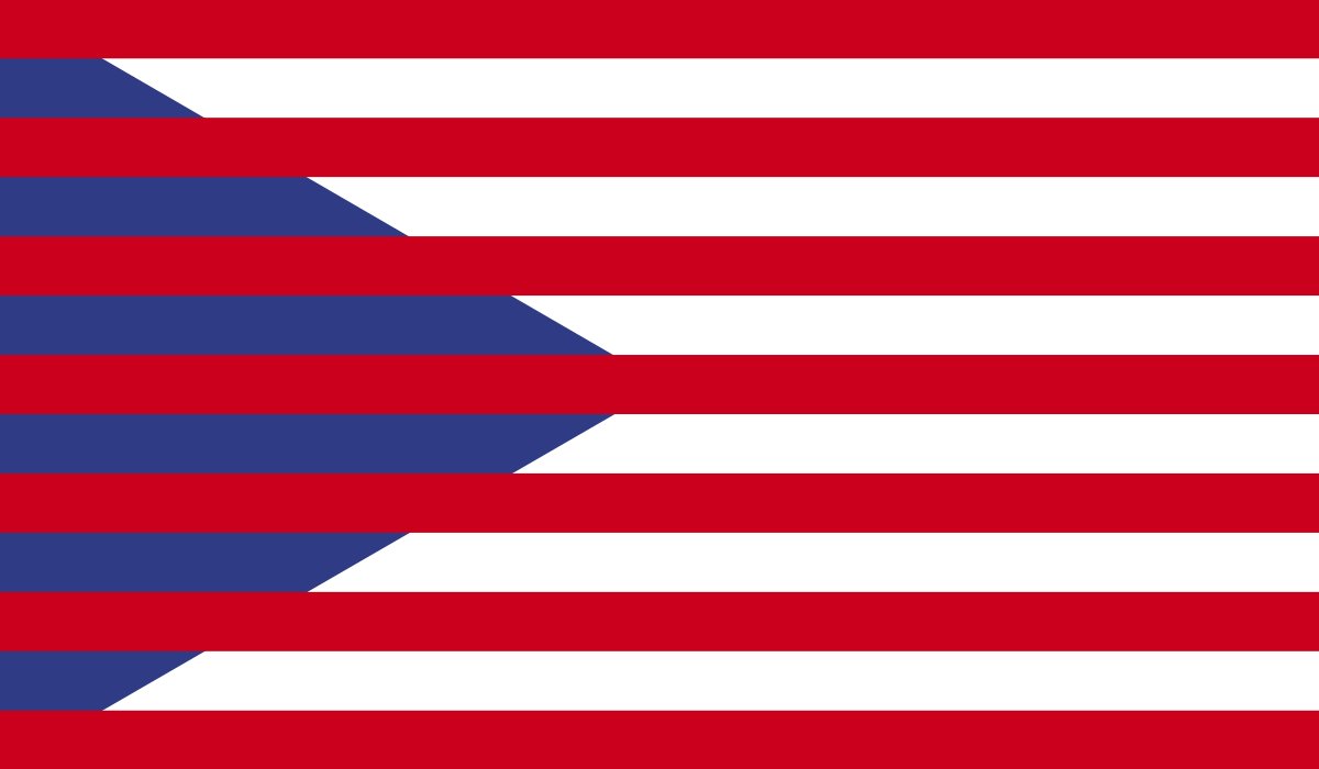 Fake Flag - United States x Puerto Rico